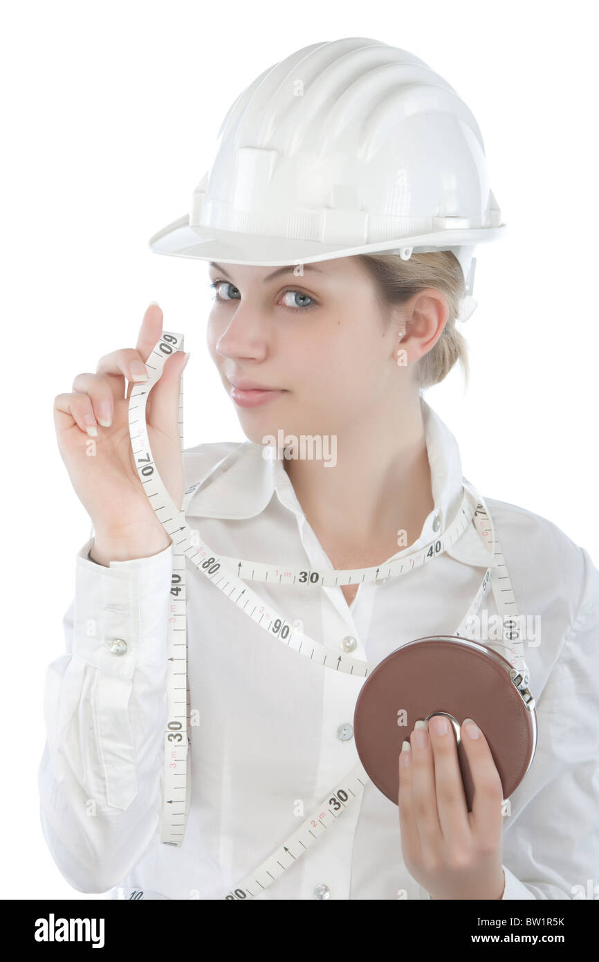 Attractive young engineer Stock Photo - Alamy
