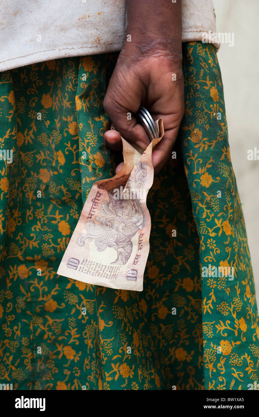 Indian rupees banknotes coins hi-res stock photography and images - Alamy