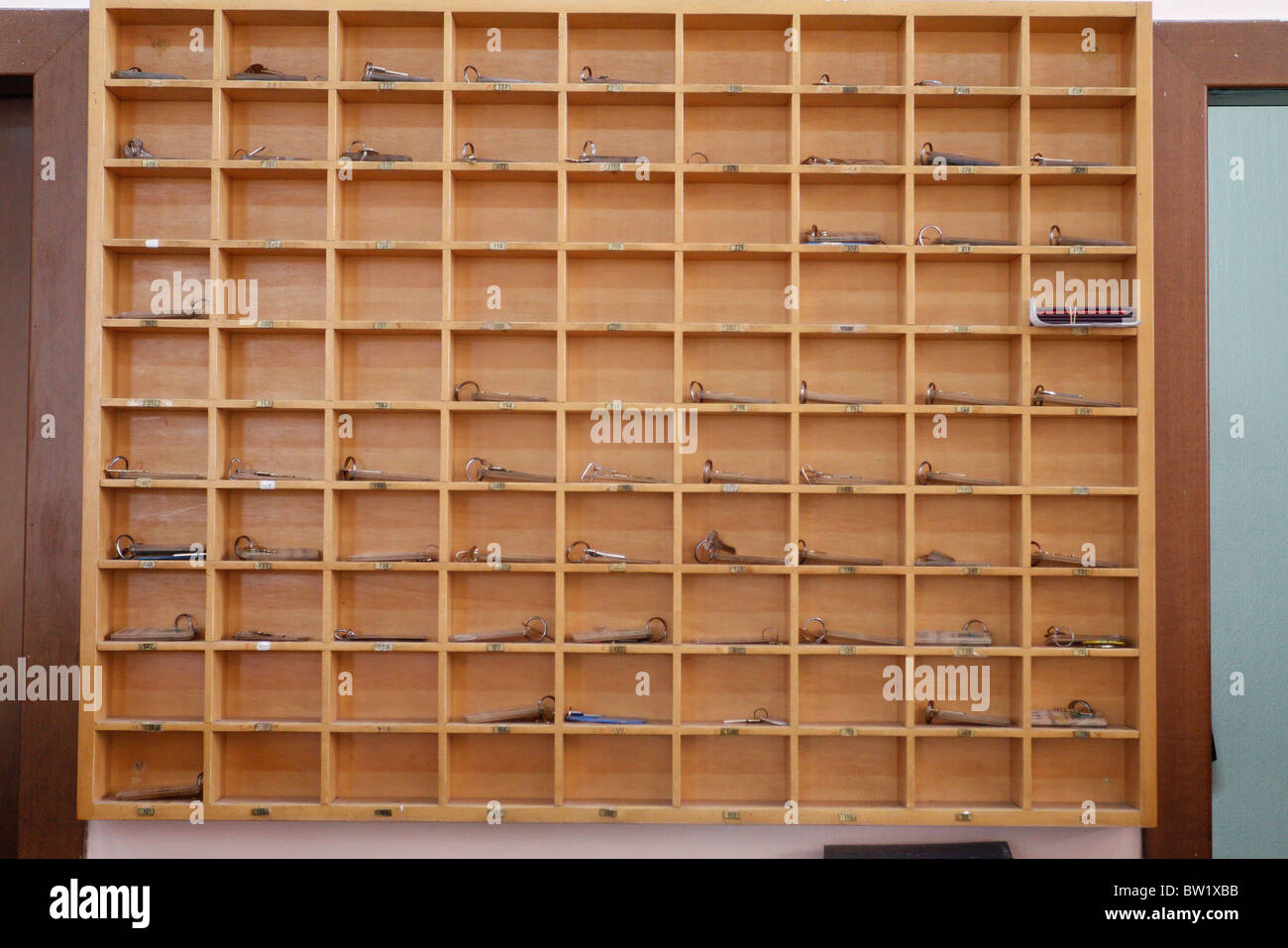 Pigeon holes hi-res stock photography and images - Alamy