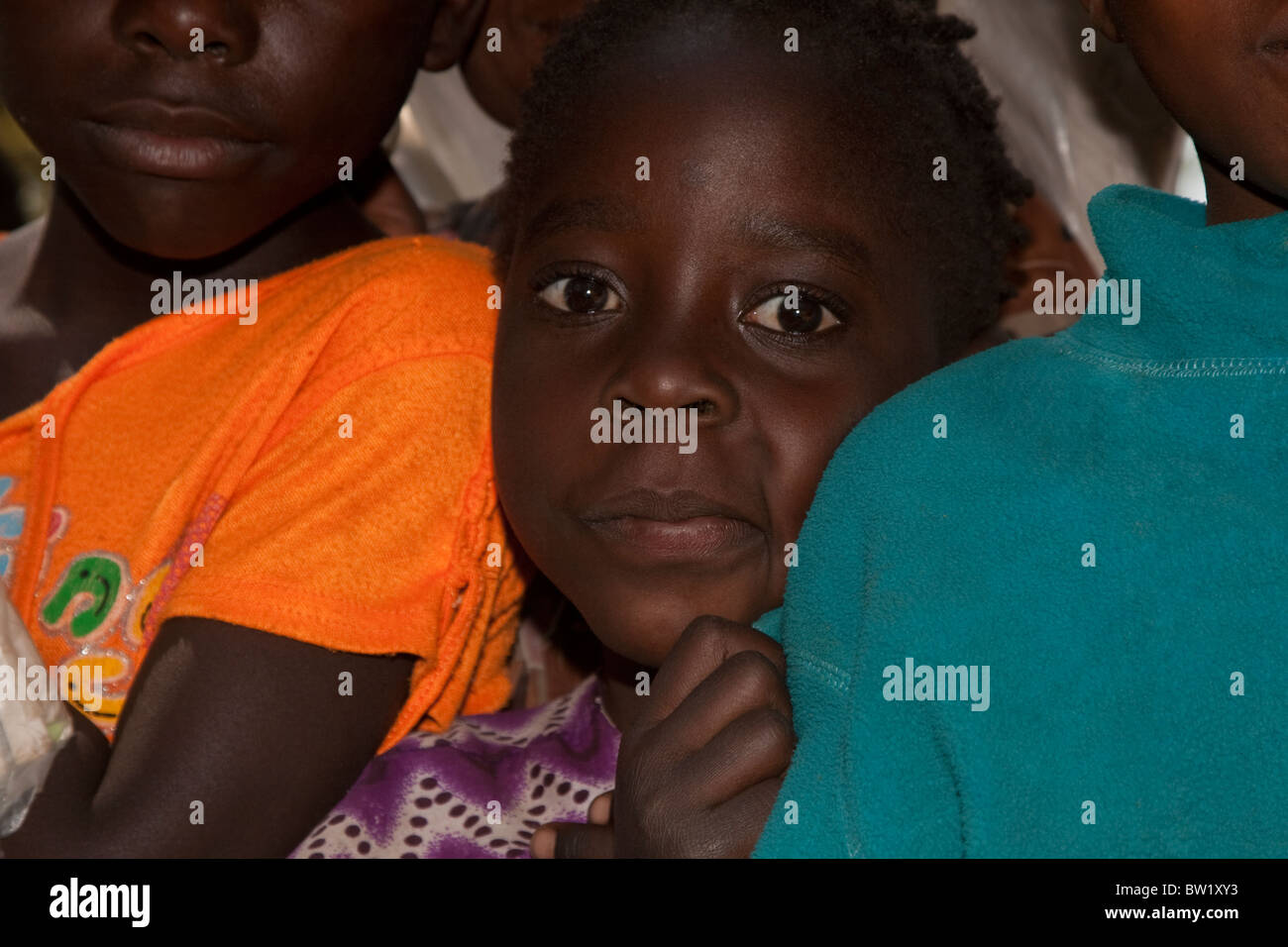 Schoolgirls in small community in rural Zambia Stock Photo - Alamy