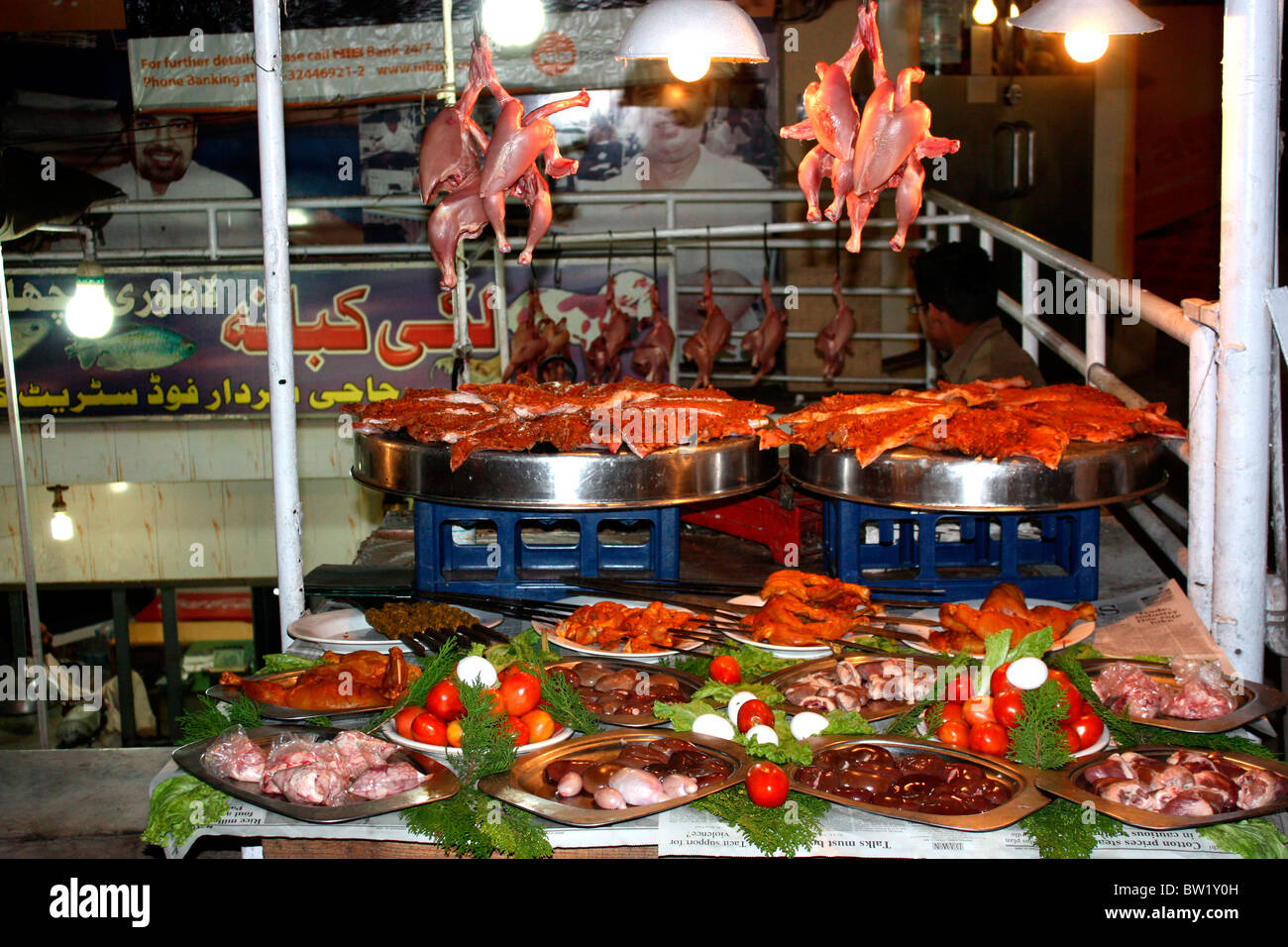 A Non Vegetarian food stall In Muree, the hill station of Pakistan ...