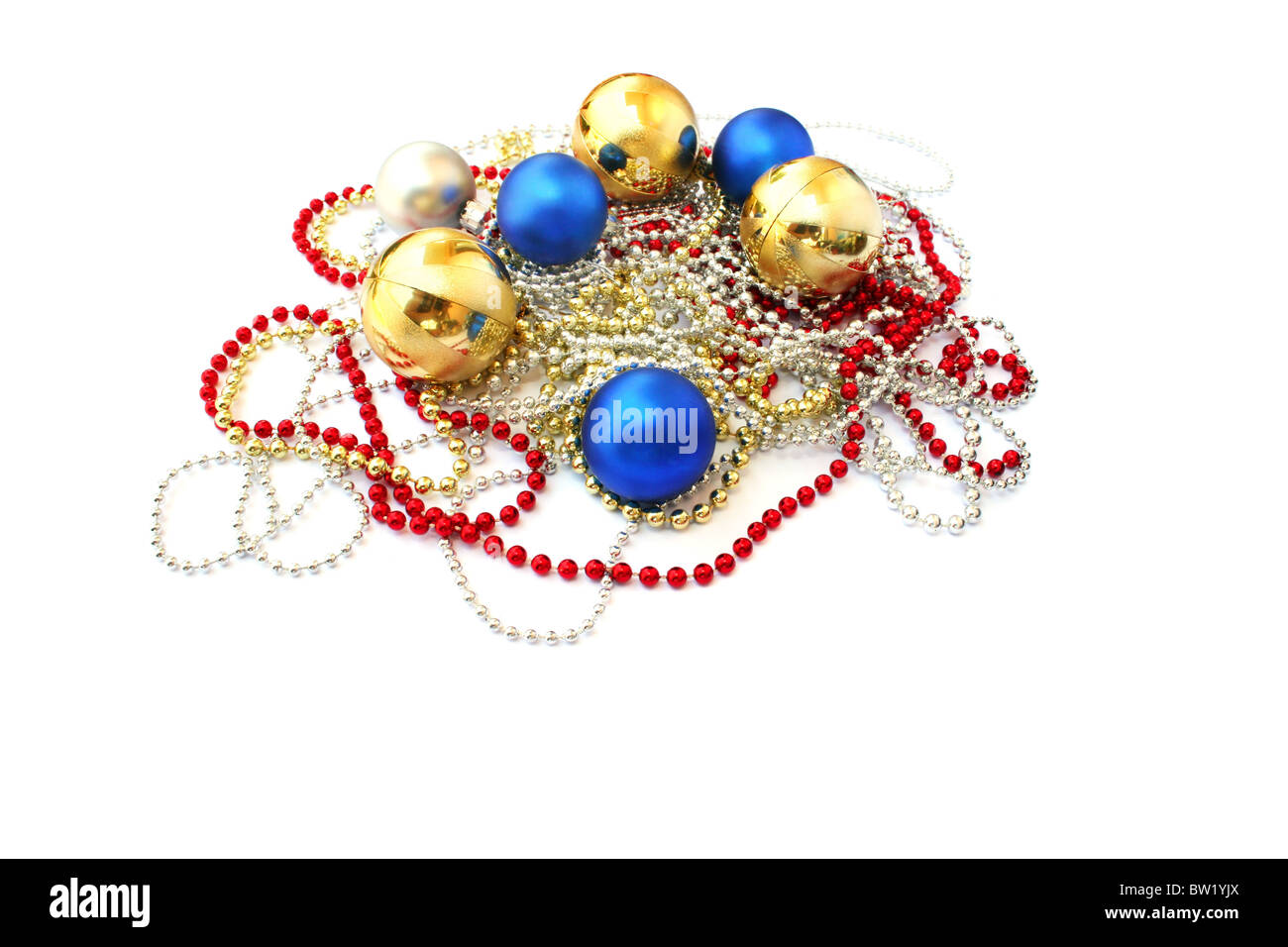 Elegant christmas decor on Cut Out Stock Images & Pictures - Alamy