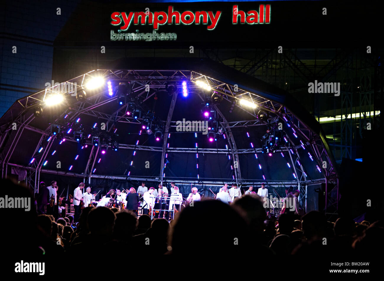 cbso at artsfest 2010 birmingham classic fireworks concert Stock Photo ...