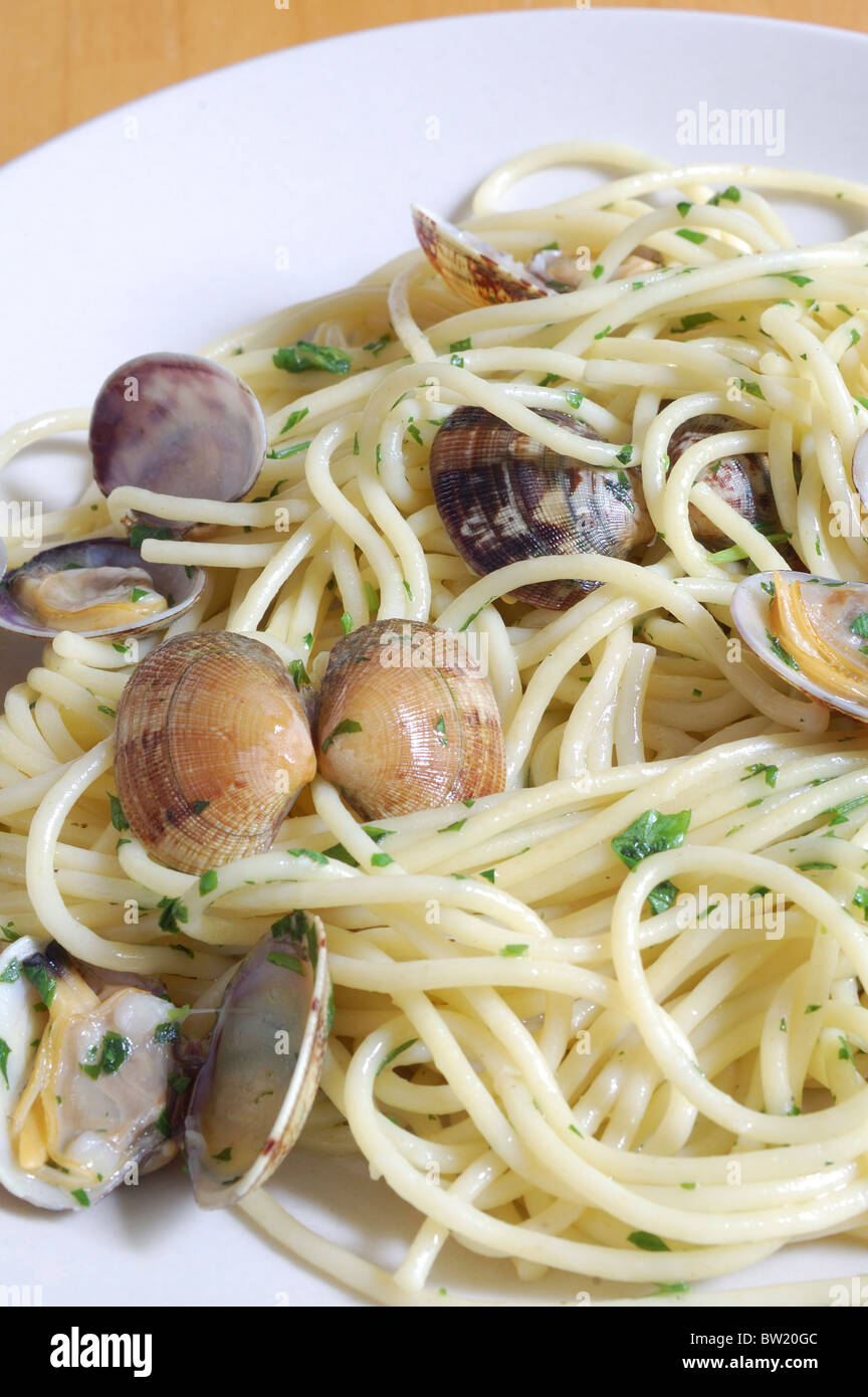Spaghetti alle vongole Stock Photo - Alamy