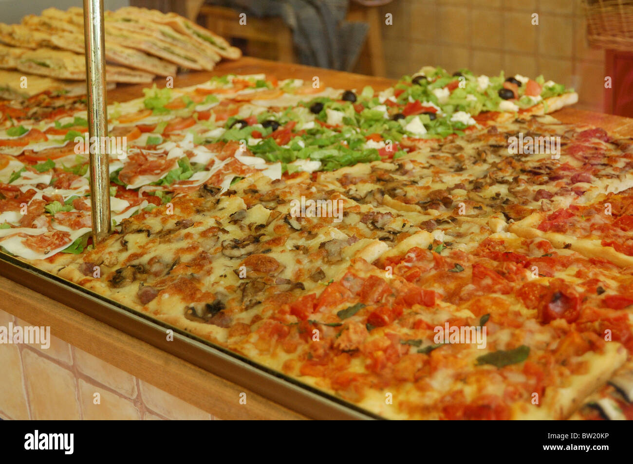 Pizza romana hi-res stock photography and images - Alamy