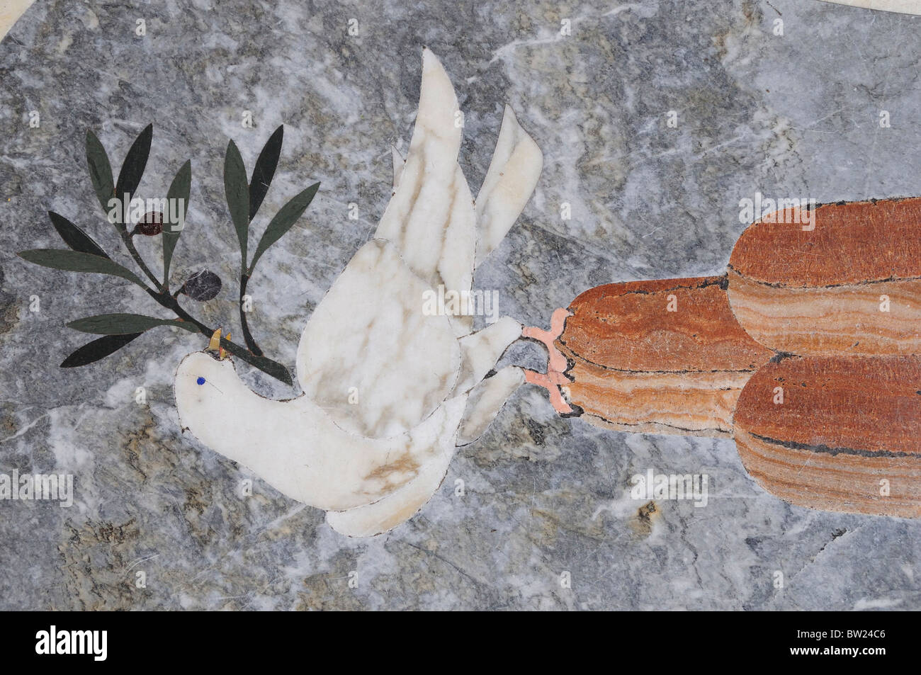 Coat of arms detail, Basilica of Santa Maria Maggiore Stock Photo - Alamy