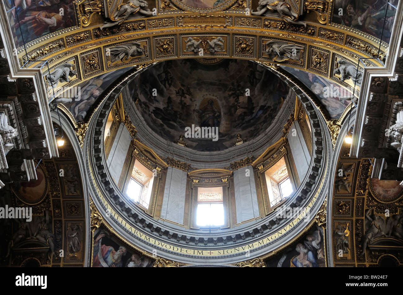 Dome, Cappella Paolina, Basilica Santa Maria Maggiore Stock Photo - Alamy