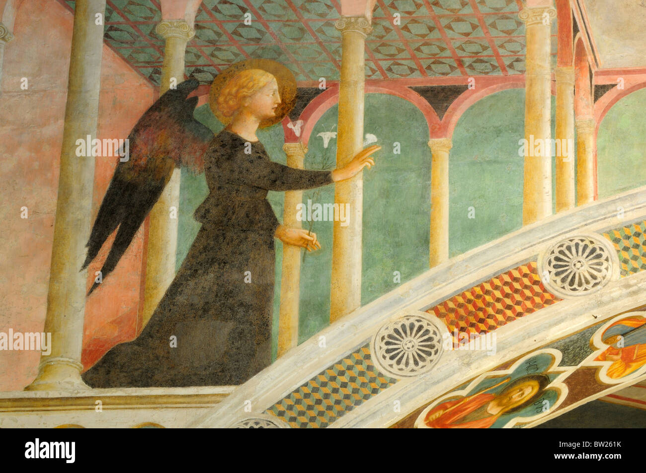 Fresco angel hi-res stock photography and images - Alamy