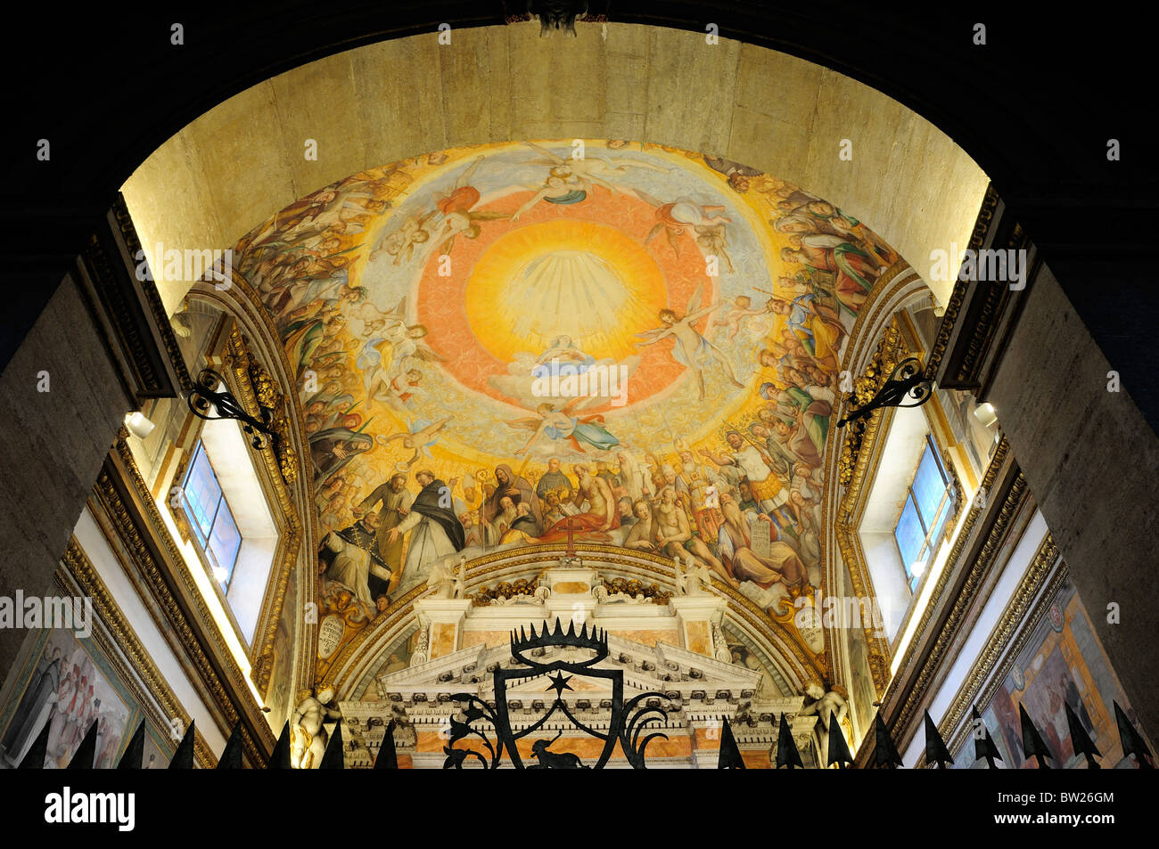 Interior basilica of santa sabina hi-res stock photography and images ...
