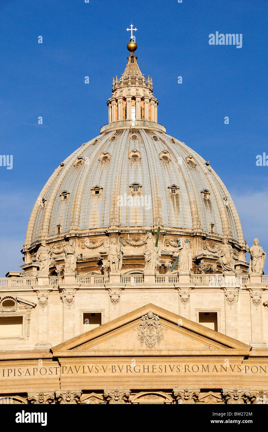 Dome of St Peter's Basilica, Vatican City Stock Photo - Alamy