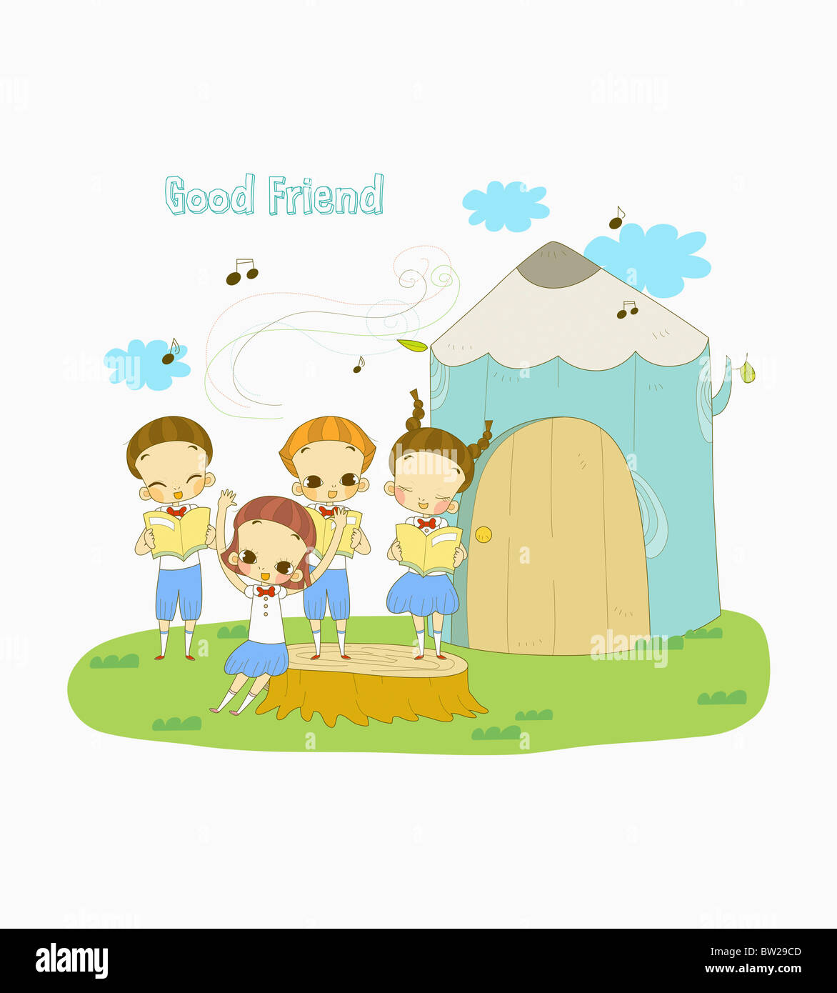 Musical good Cut Out Stock Images & Pictures - Alamy