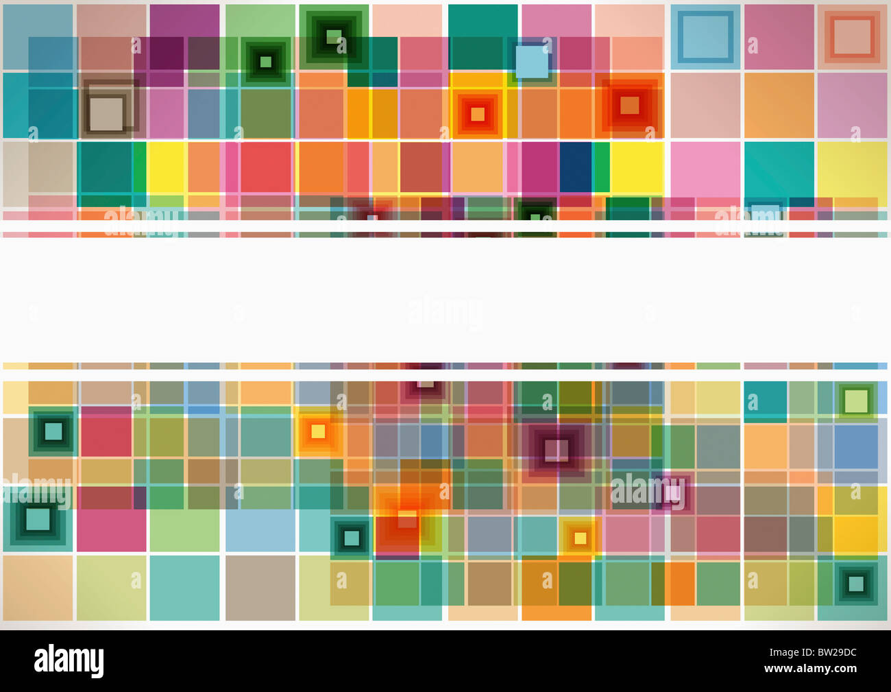 colorful rectangle pattern Stock Photo - Alamy