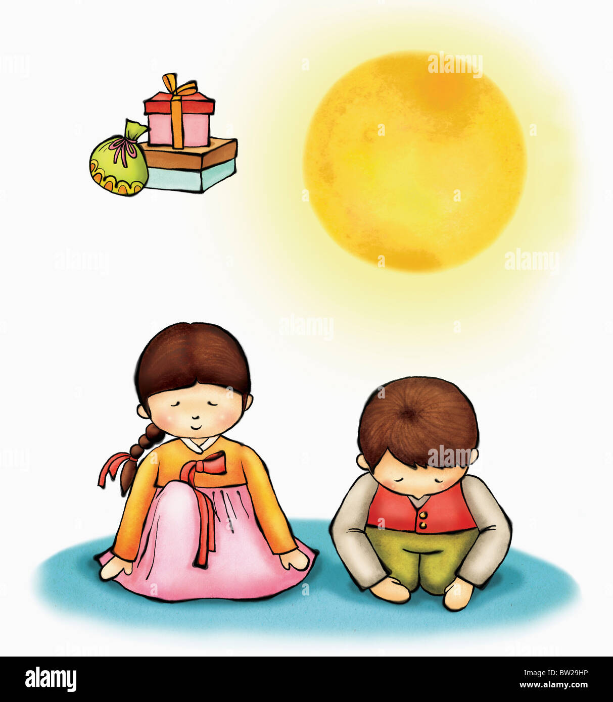 Chuseok gift hi-res stock photography and images - Alamy