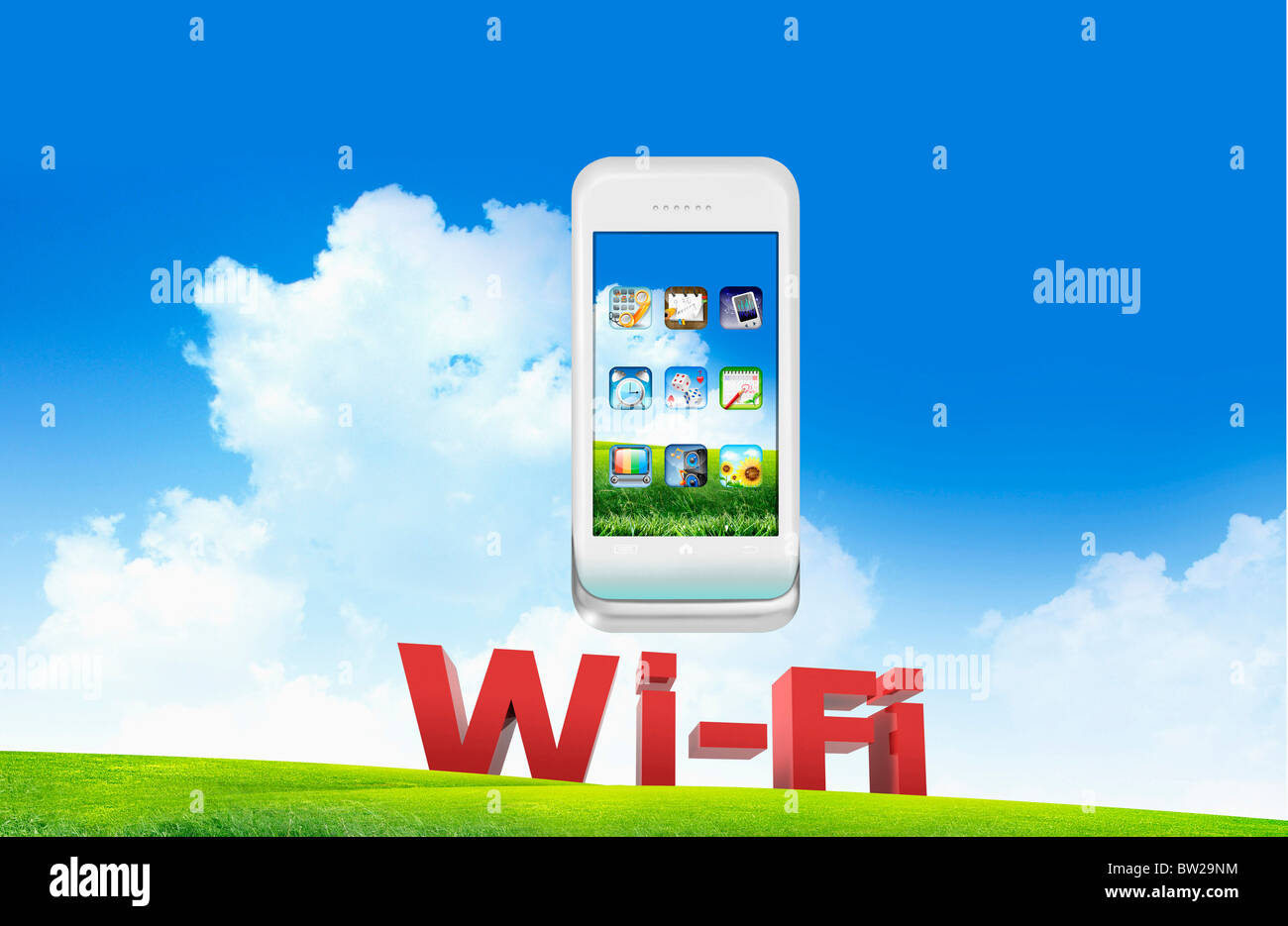 celluar phone wifi Stock Photo - Alamy