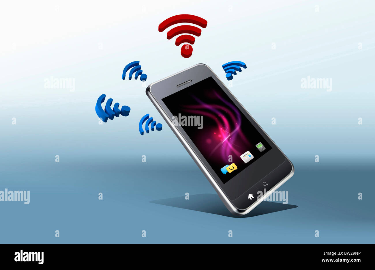 celluar phone wifi Stock Photo - Alamy