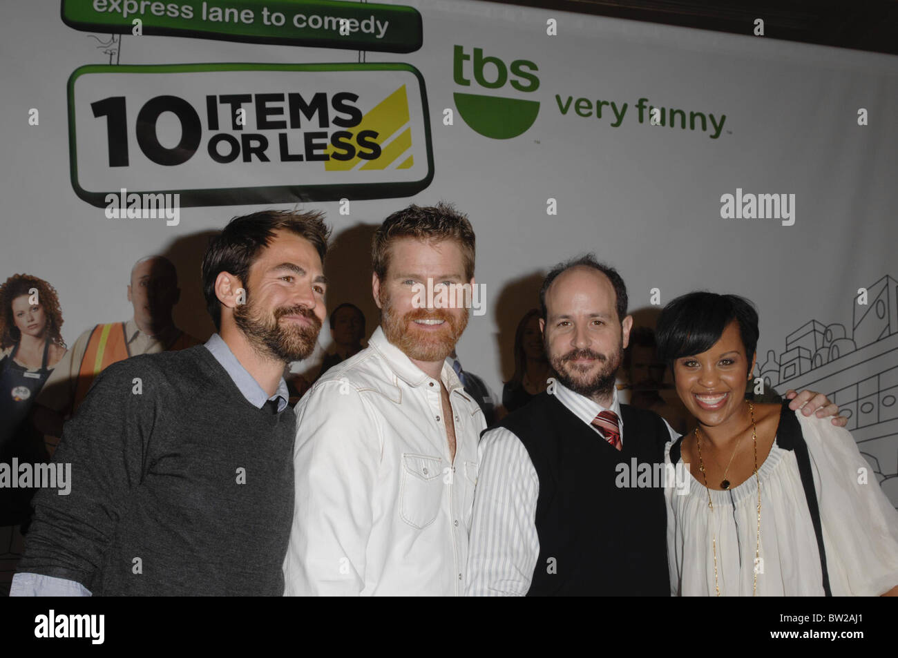 10 ITEMS OR LESS Celebrity Bagging Competition Stock Photo - Alamy