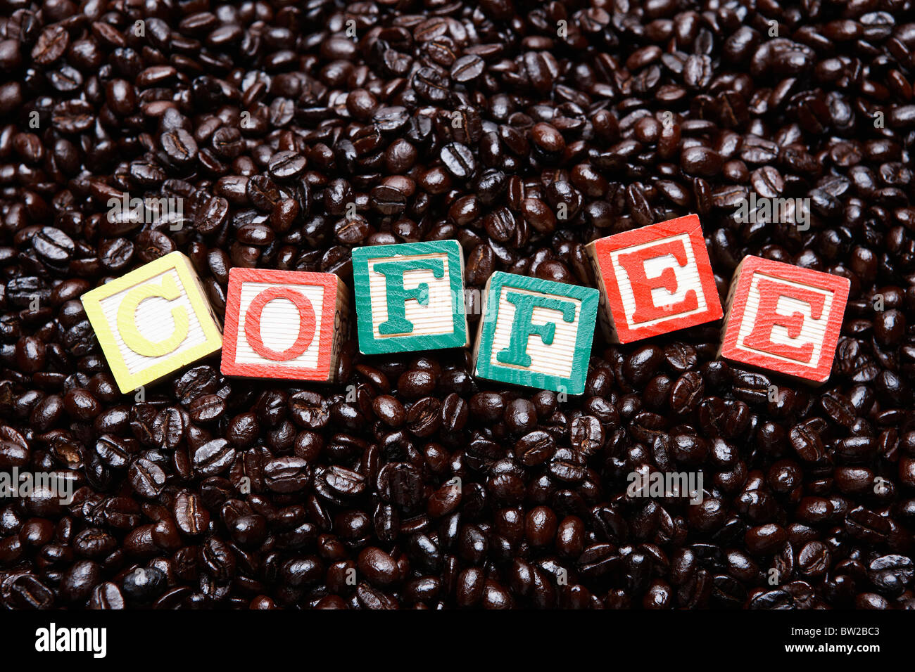 roasted coffee beans Stock Photo - Alamy