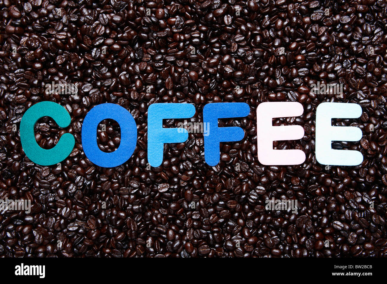 roasted coffee beans Stock Photo - Alamy