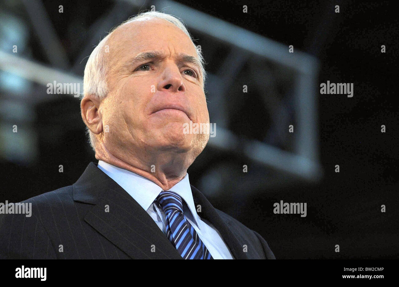 John McCain Presidential Campaign Rally in Swing-State Pennsylvania ...