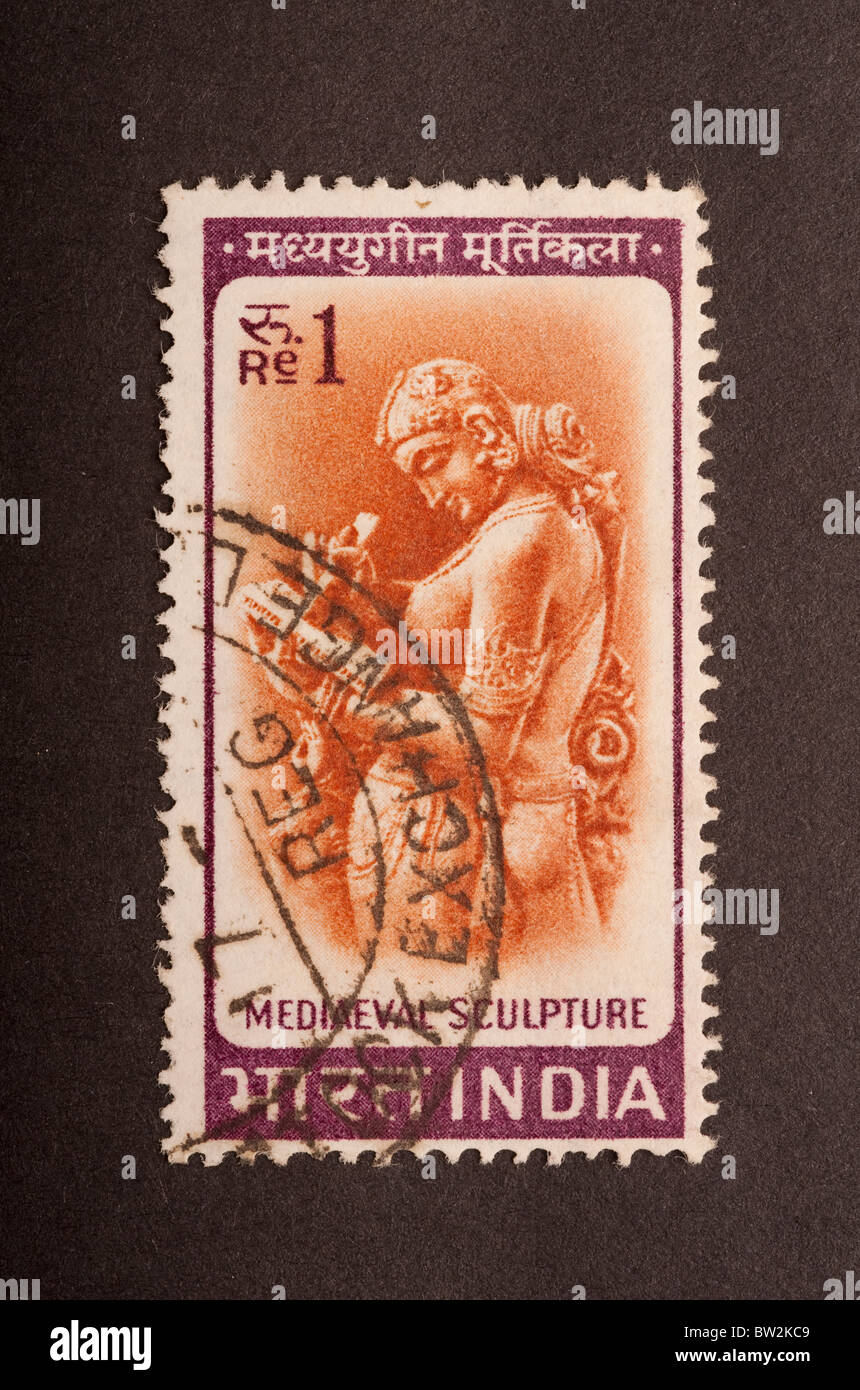 Indian postage stamp hi-res stock photography and images - Alamy