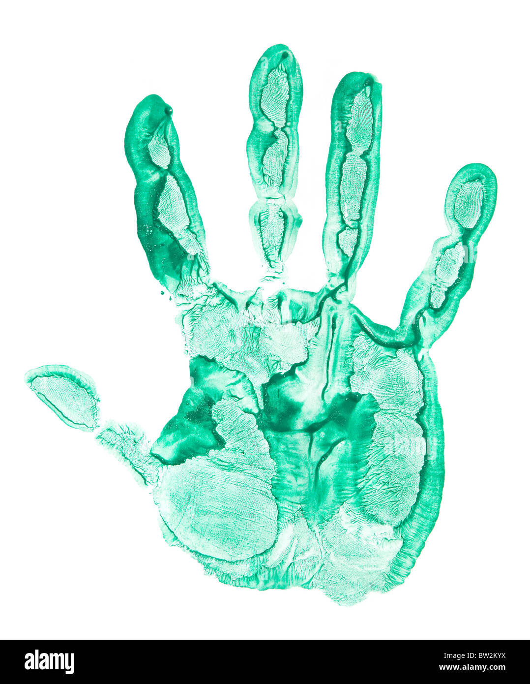 Silhouette white human hand Cut Out Stock Images & Pictures - Alamy