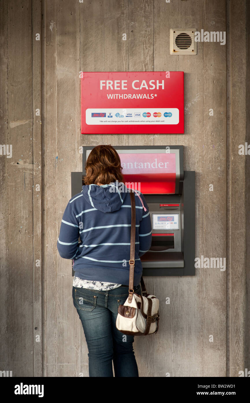 University wales atm hi-res stock photography and images - Alamy