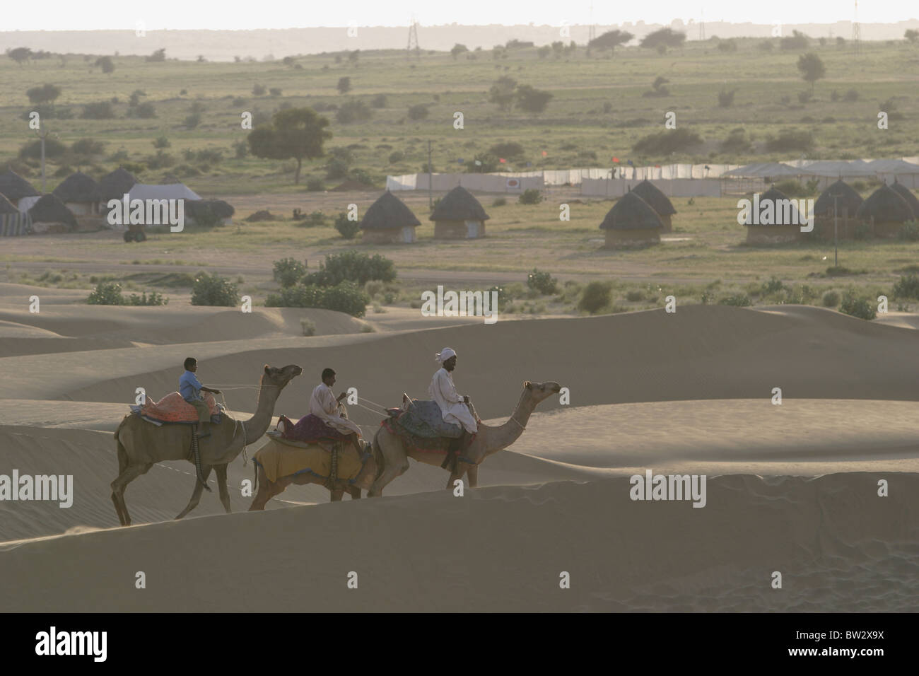 Sam sand dunes, Jaisalmer, Rajasthan, India Stock Photo - Alamy