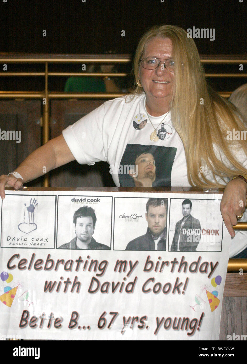 David Cook Debut Album Release Party & Concert Stock Photo - Alamy