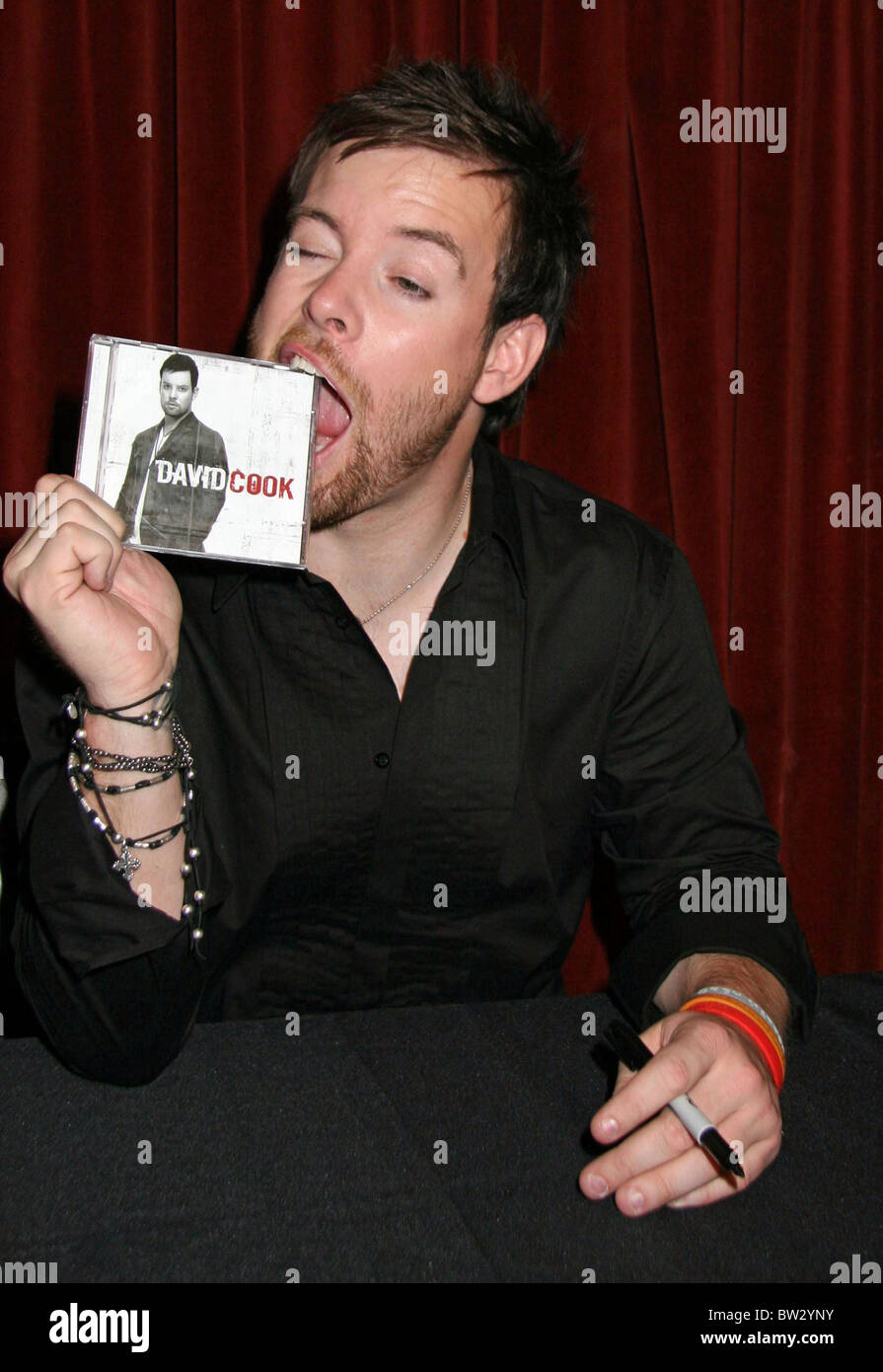 David Cook Debut Album Release Party & Concert Stock Photo - Alamy