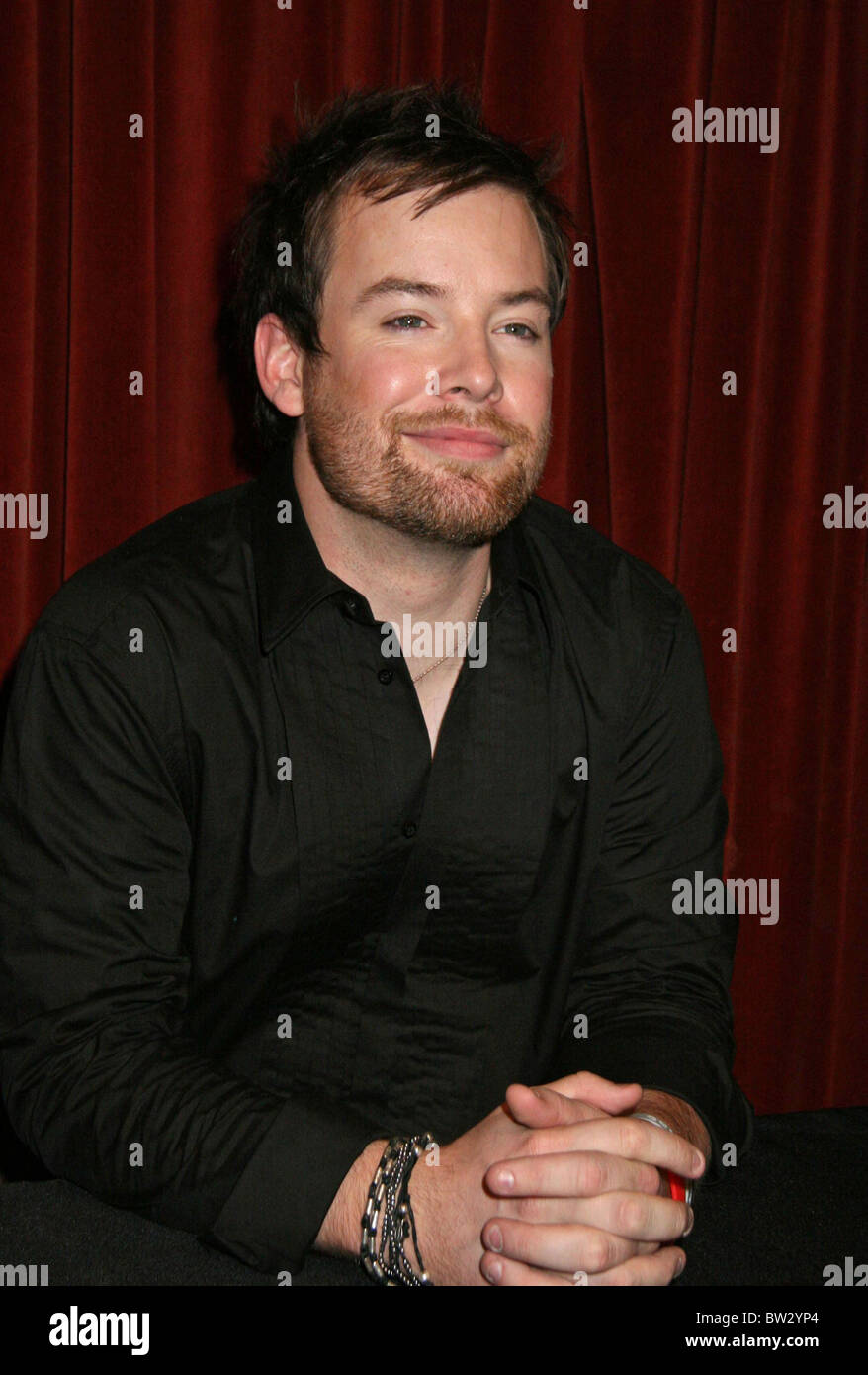 David Cook Debut Album Release Party & Concert Stock Photo - Alamy