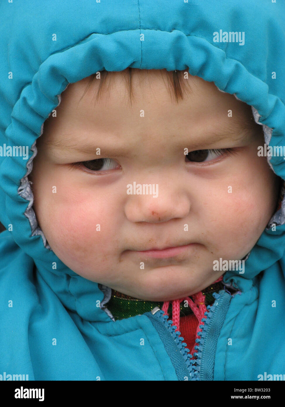 Traditional child in Uzbekistan Stock Photo - Alamy