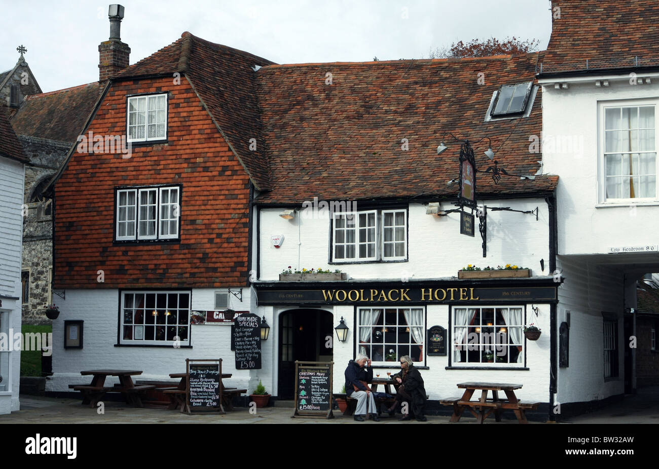Woolpack tenterden hi-res stock photography and images - Alamy