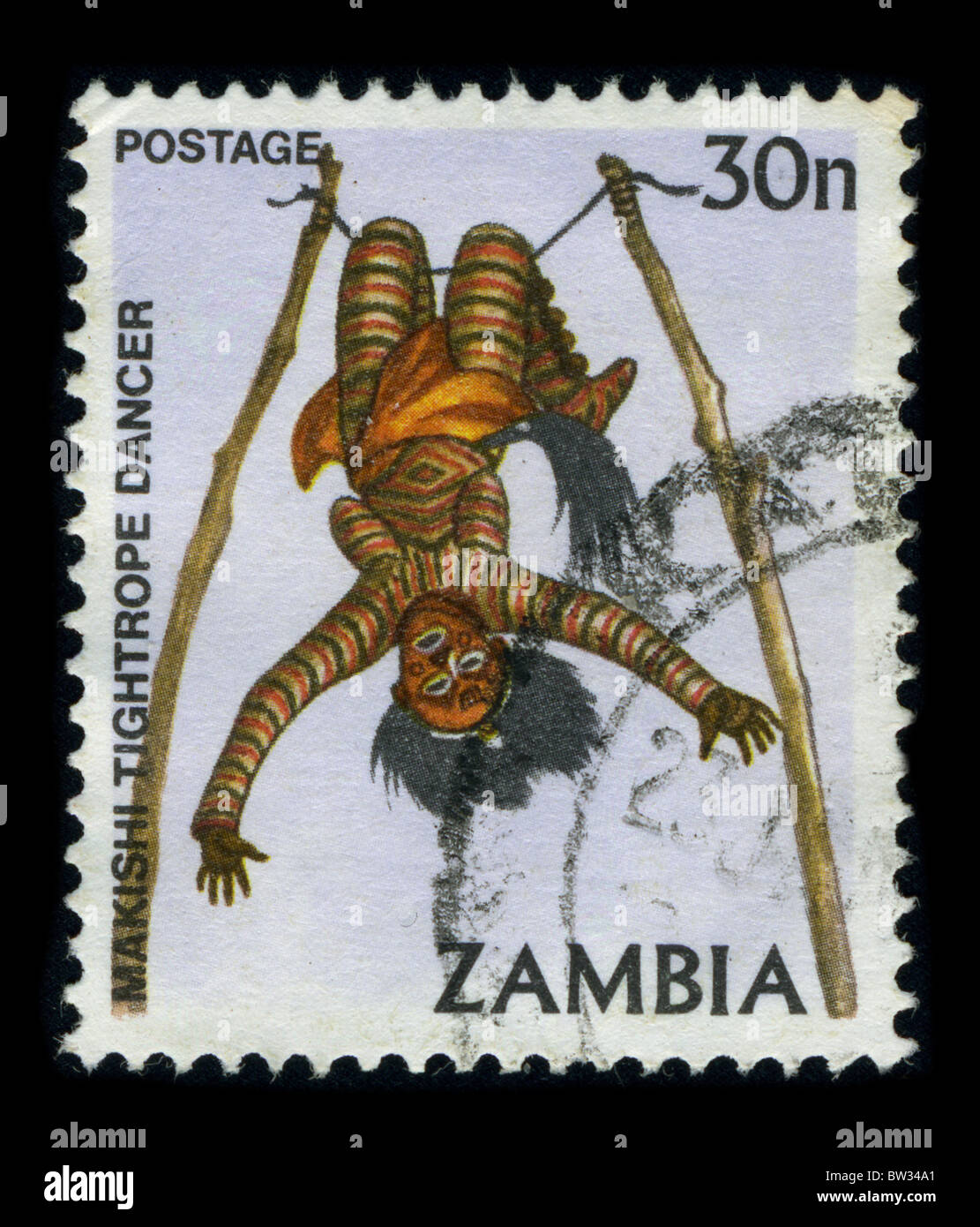 Aborigine stamp hi-res stock photography and images - Alamy