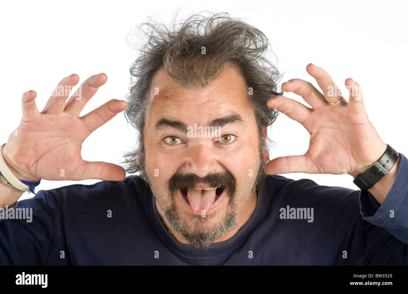 Angry man screaming in extreme rage Stock Photo - Alamy