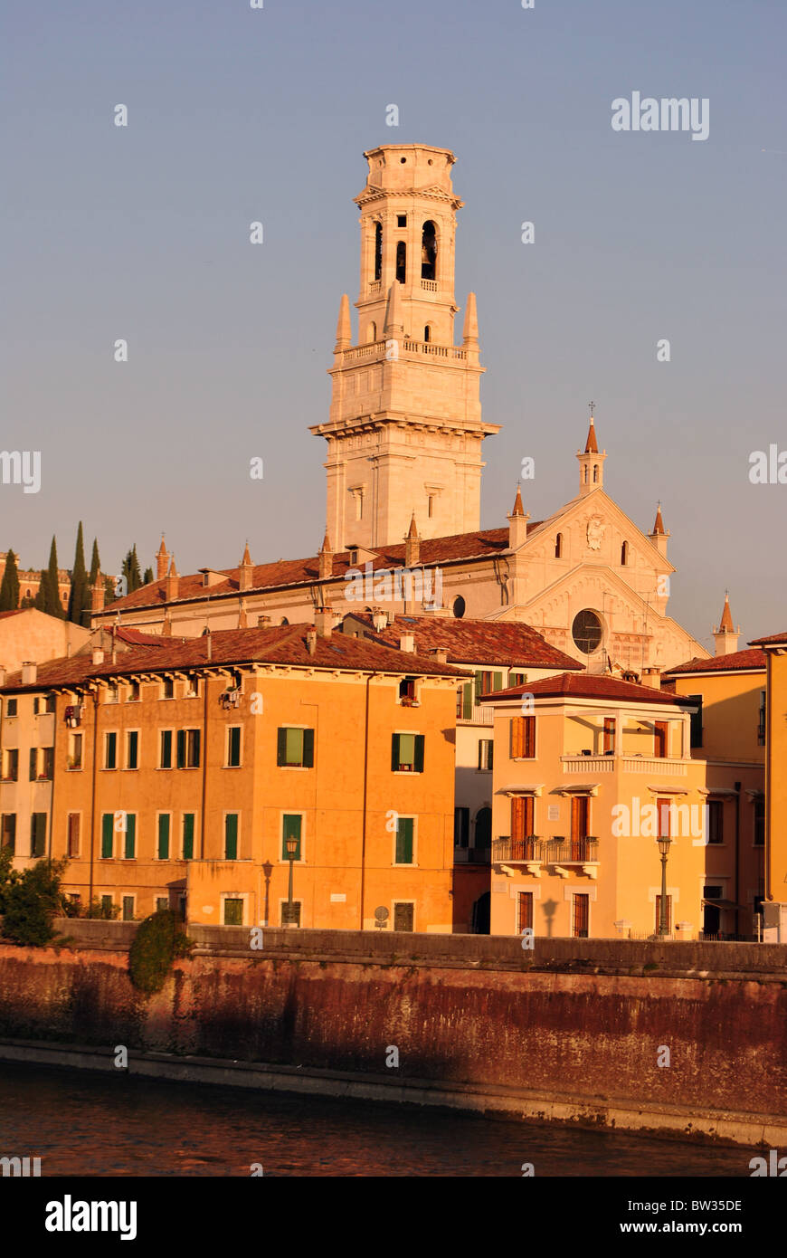 historic buildings in the city center of Verona Stock Photo - Alamy