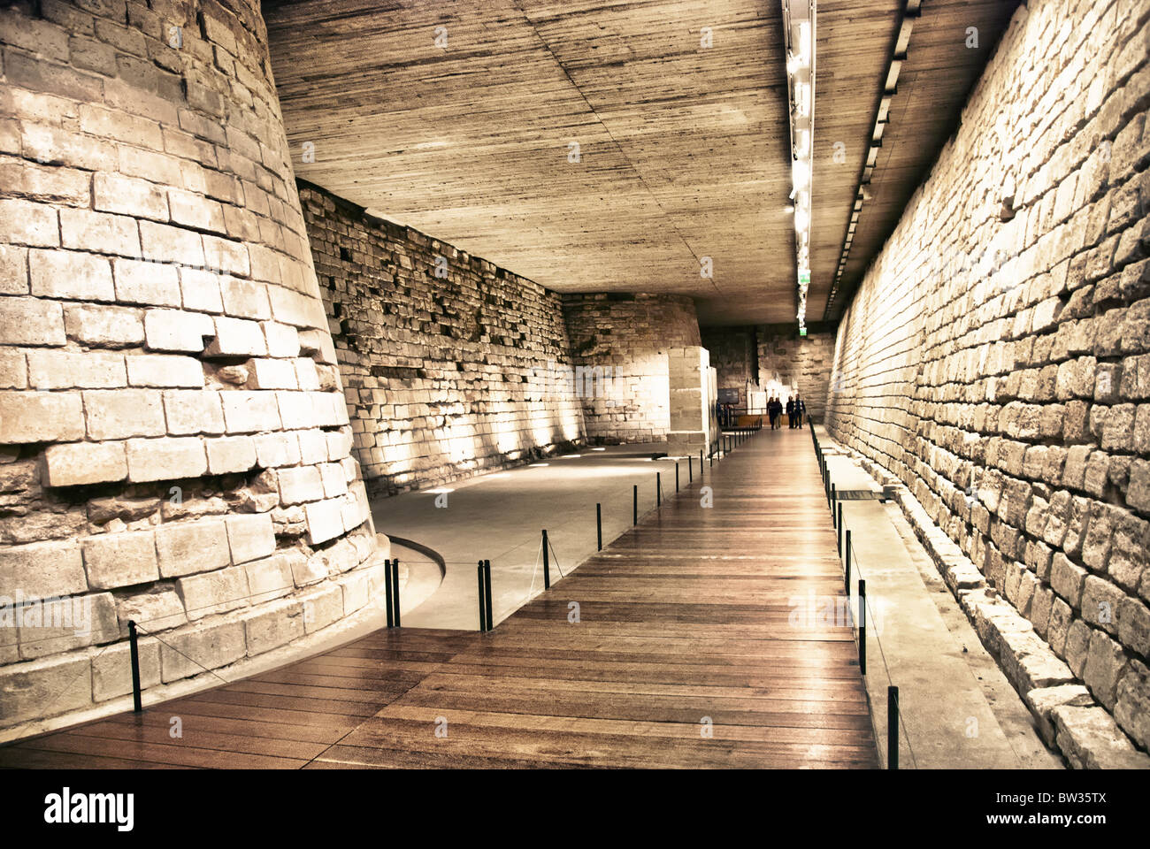 Labyrinth in a Paris Museum, France Stock Photo - Alamy