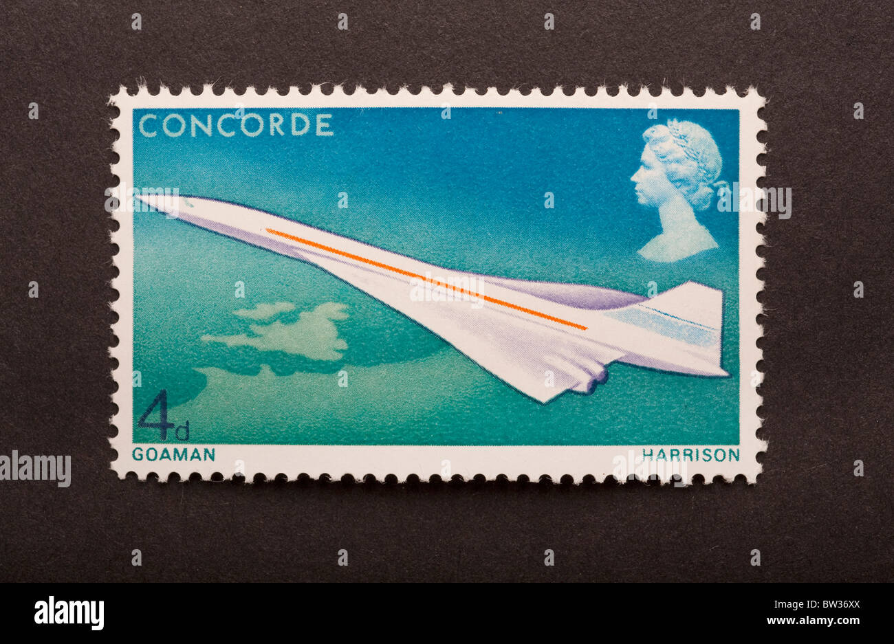 Stamp concorde hi-res stock photography and images - Alamy