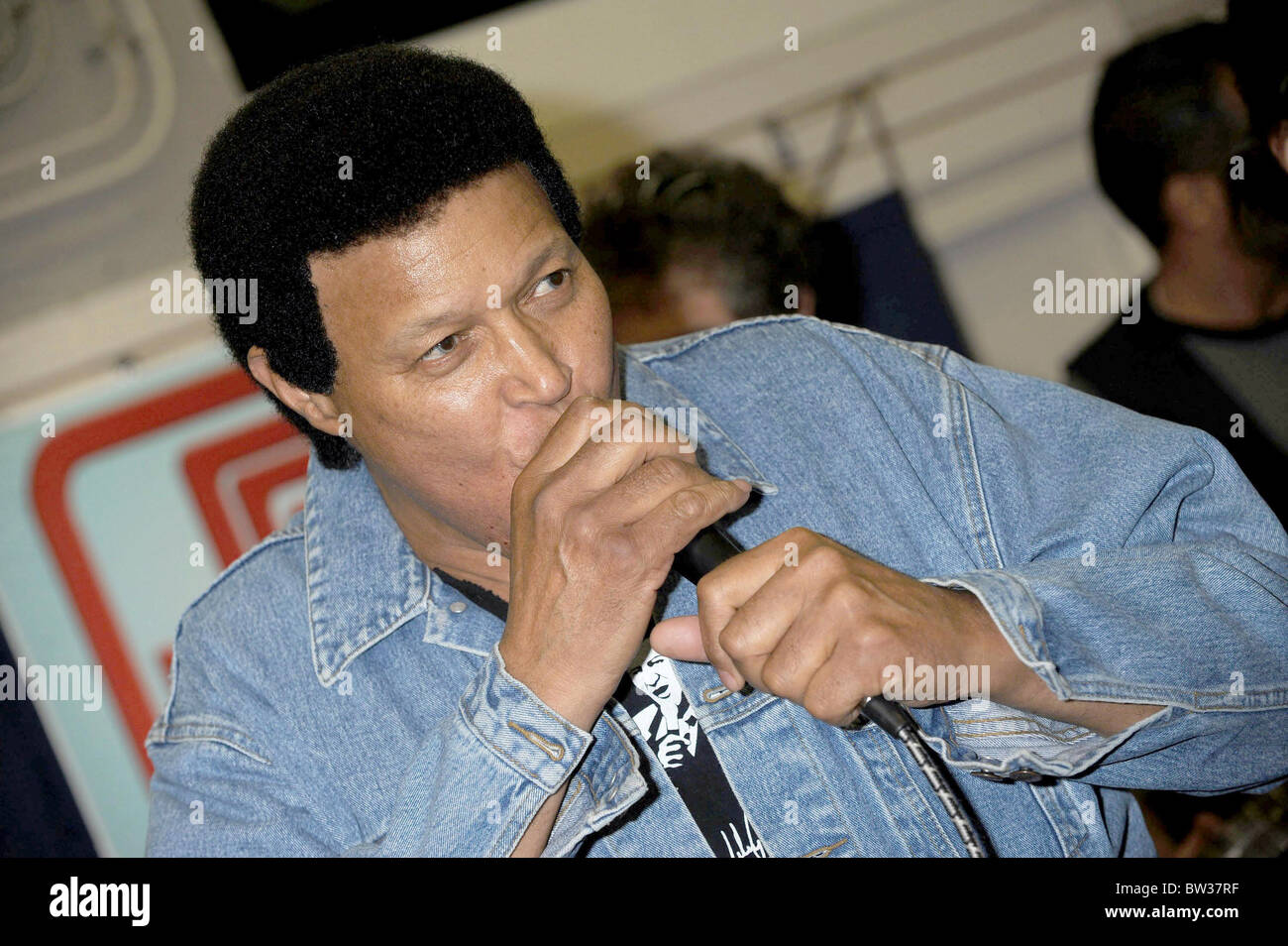 Chubby Checker ALL THE BEST Record Signing and Concert Stock Photo - Alamy
