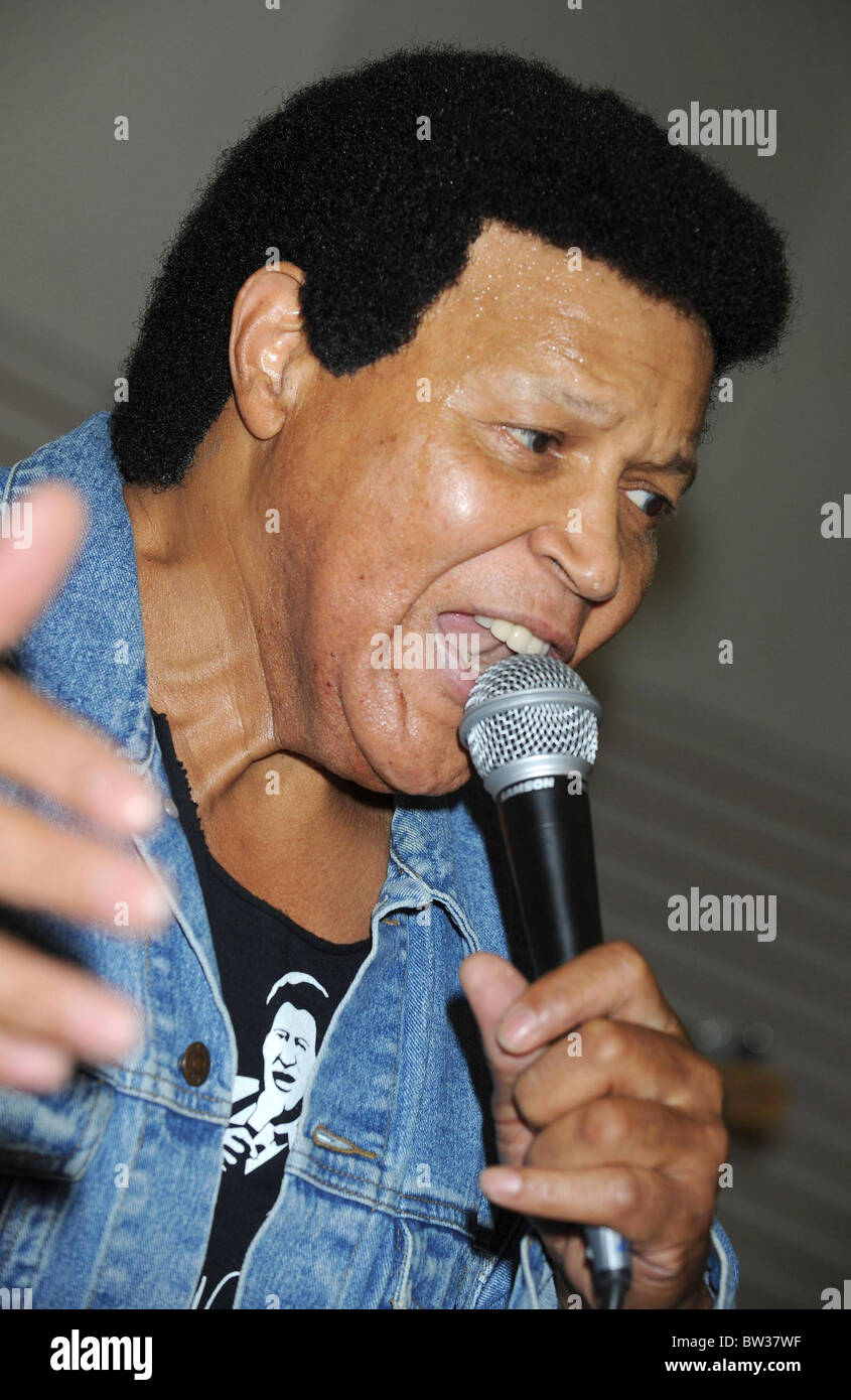Chubby Checker ALL THE BEST Record Signing and Concert Stock Photo - Alamy
