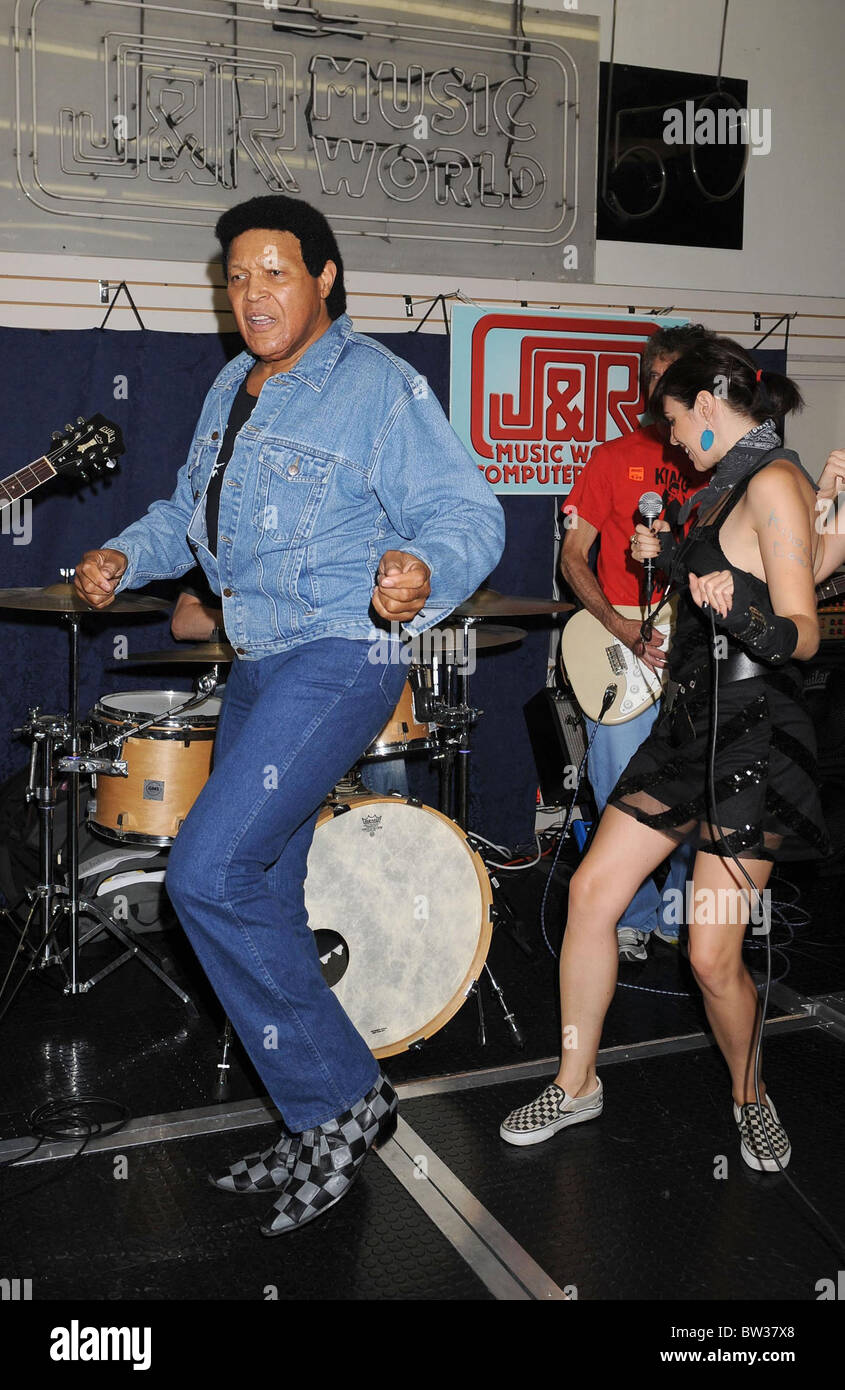Chubby Checker ALL THE BEST Record Signing and Concert Stock Photo - Alamy