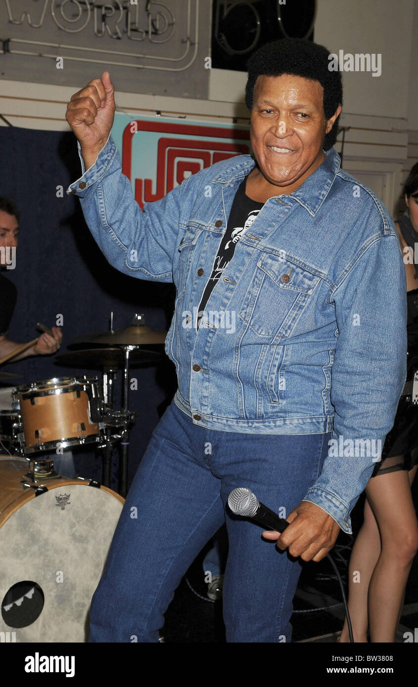 Chubby Checker ALL THE BEST Record Signing and Concert Stock Photo - Alamy