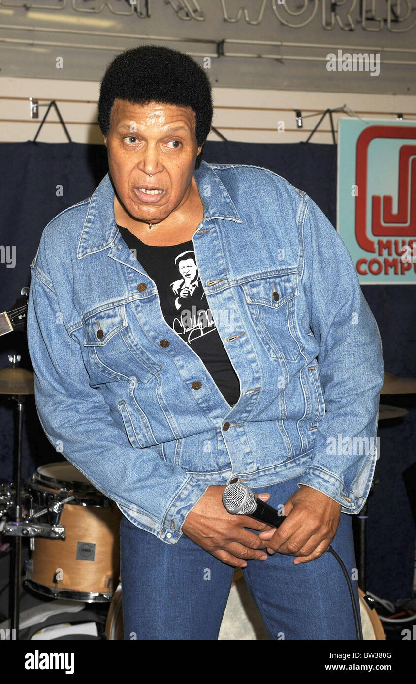 Chubby Checker ALL THE BEST Record Signing and Concert Stock Photo - Alamy