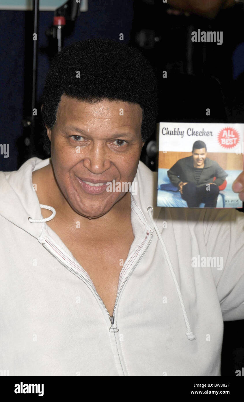 Chubby Checker ALL THE BEST Record Signing and Concert Stock Photo - Alamy