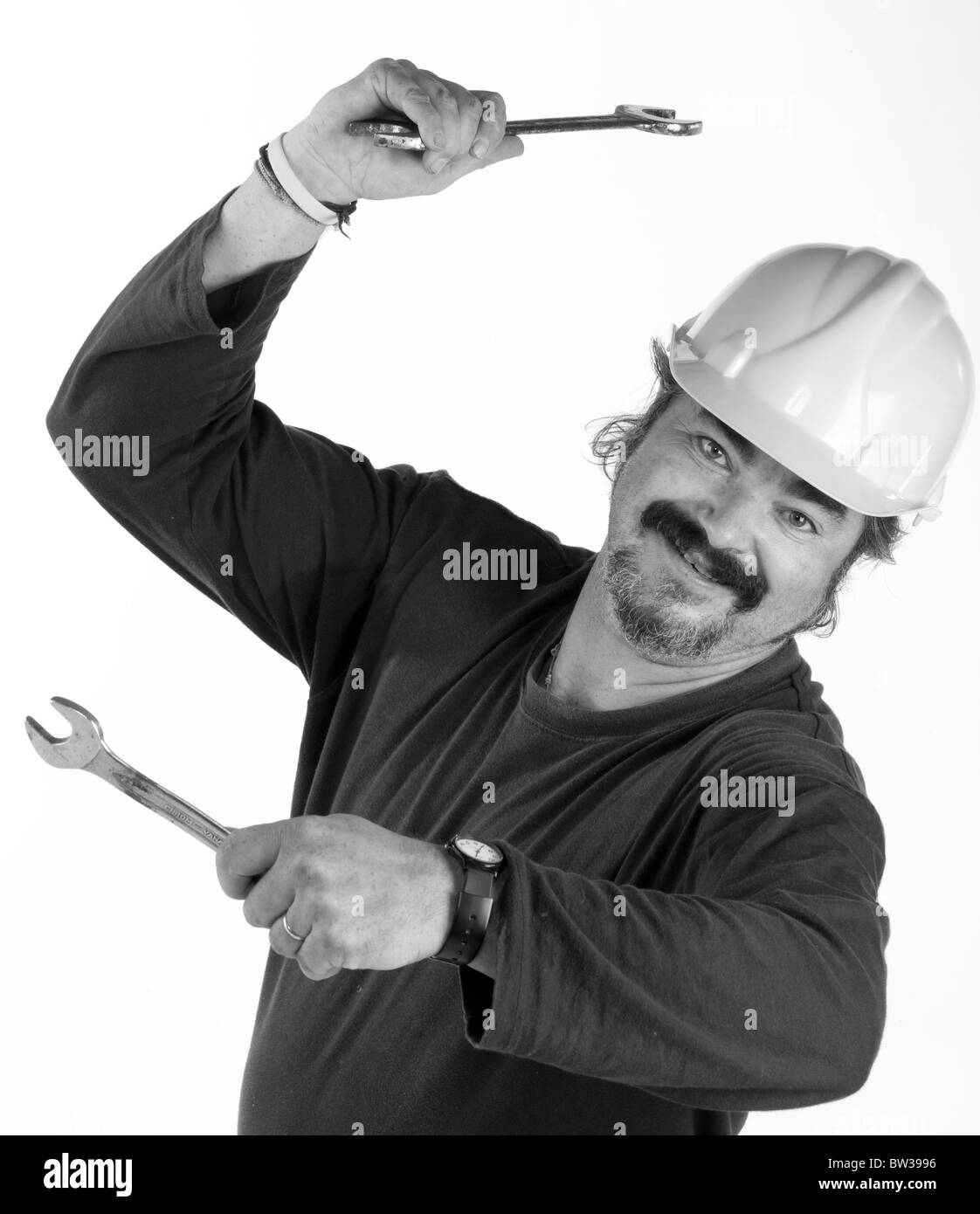 Manual workman hard work Black and White Stock Photos & Images - Alamy