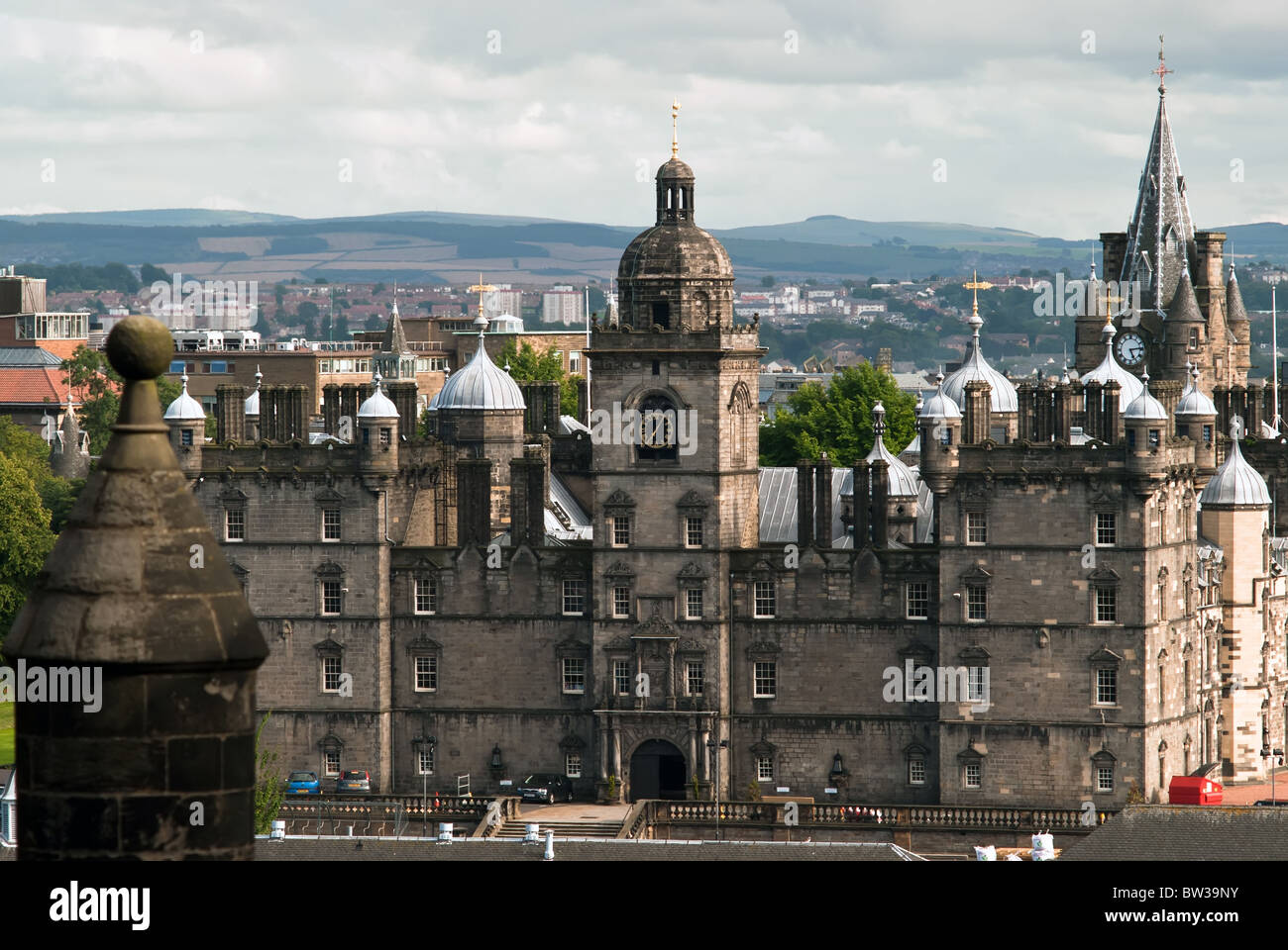 Turrets edinburgh hi-res stock photography and images - Alamy