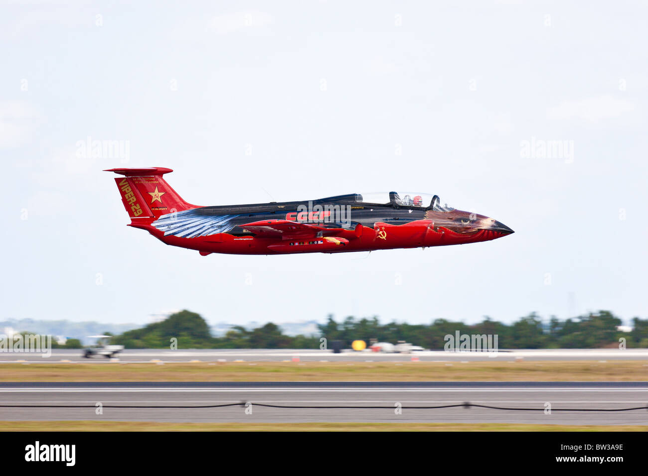 Jerry Conley flying the Viper-29 Red Star during air show at NAS ...