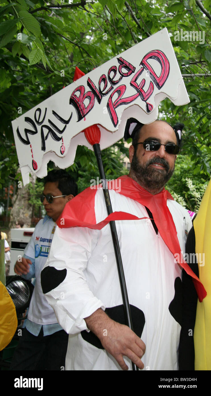 1st Annual Veggie Pride Parade in America Stock Photo - Alamy