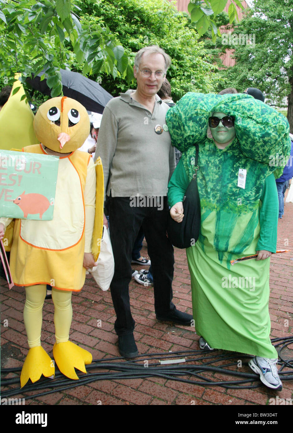 1st Annual Veggie Pride Parade in America Stock Photo - Alamy