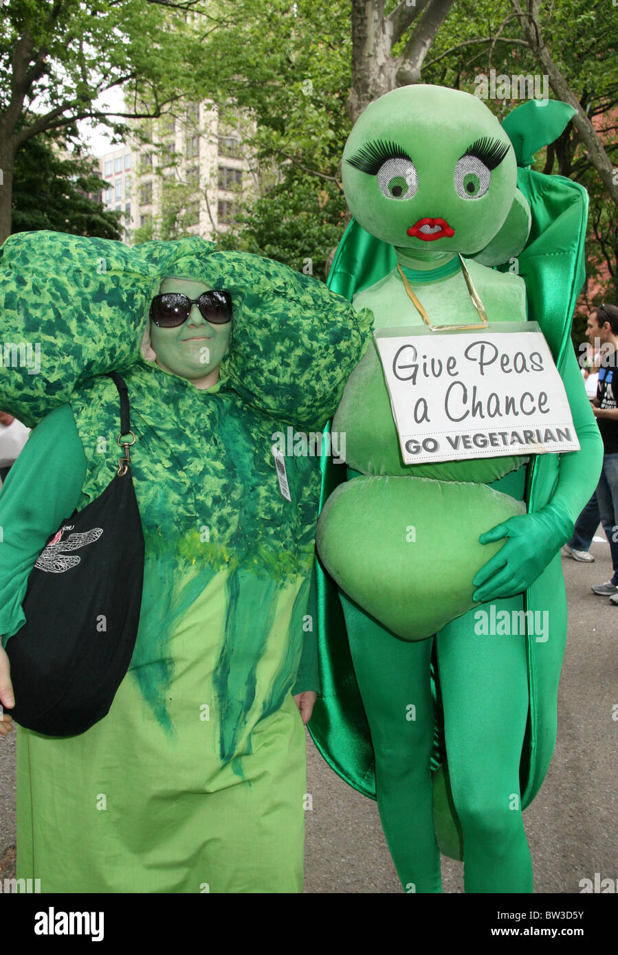 1st Annual Veggie Pride Parade in America Stock Photo - Alamy