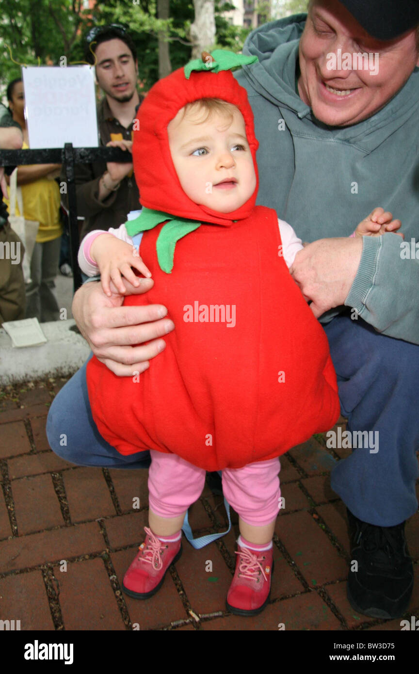 1st Annual Veggie Pride Parade in America Stock Photo - Alamy